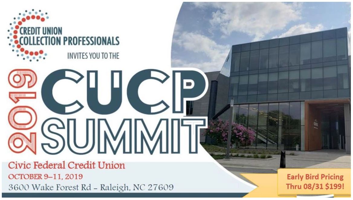 Register Now For the 2019 Credit Union Collections Professionals ...