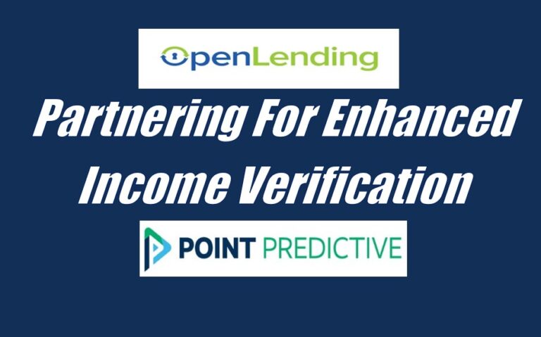 Open Lending Partners with Point Predictive to Enhance Income ...